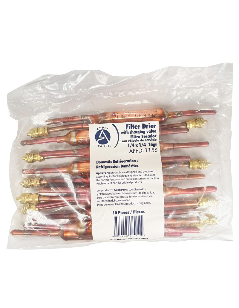 appli-parts-apfd-115s-10-units-of-copper-liquid-line-liquid-line-filter ...