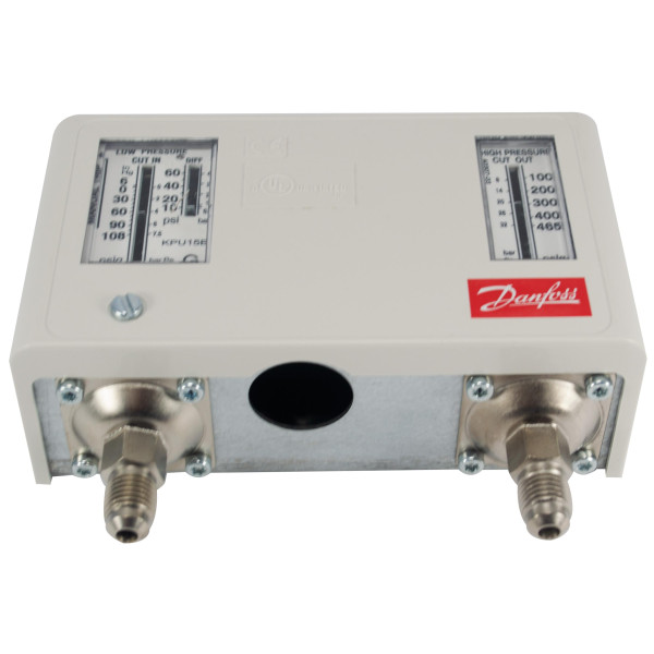 Pressure Control Danfoss Kpu15b 1/4 in M Flare, Automatic Reset (10 To ...